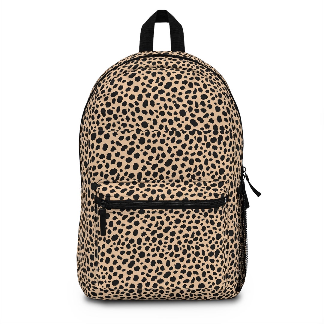 Cheetah Print Backpack | Backpack Back to School | Cat Print | Backpack ...