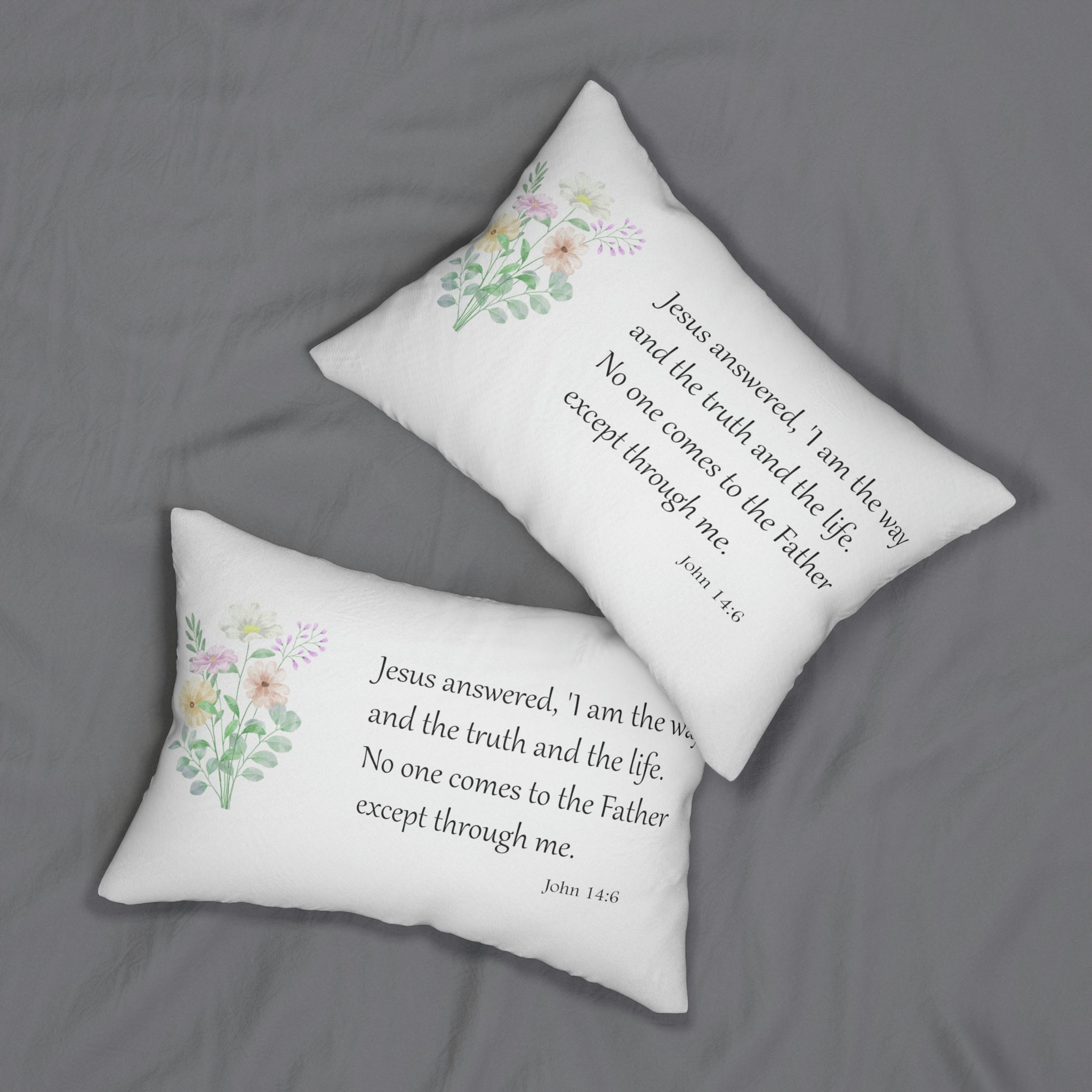 Bible Verse Pillow Scripture Pillow Christian Decor Inspirational Decor ...