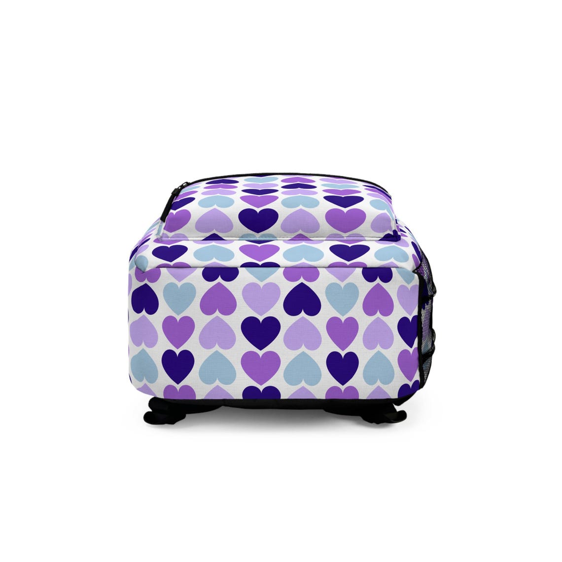 Lavender Hearts Backpack | Backpack Back to School | Hearts Design ...