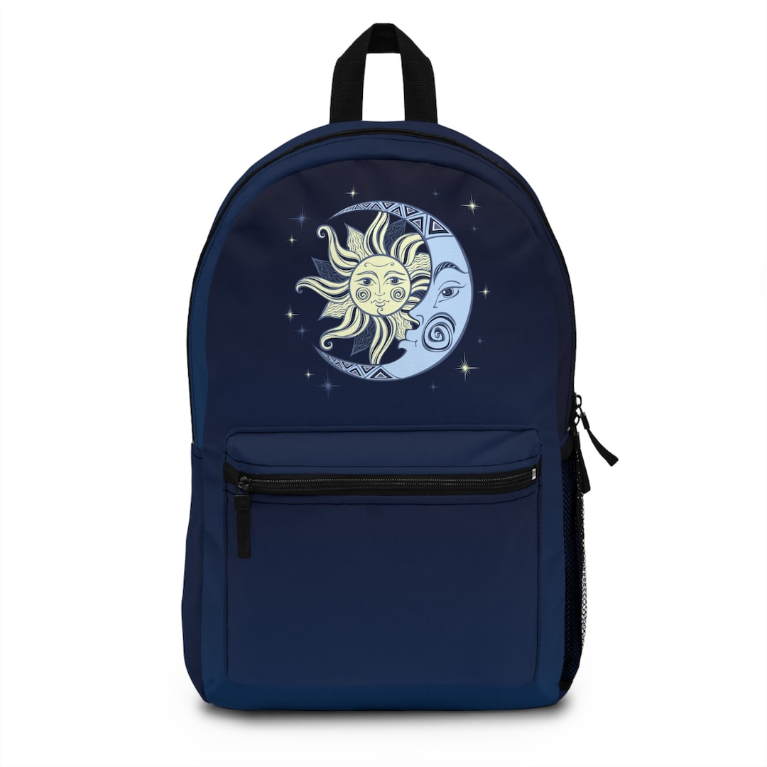 Sun and Moon Backpack | Backpack Back to School | Artistic | Backpack ...