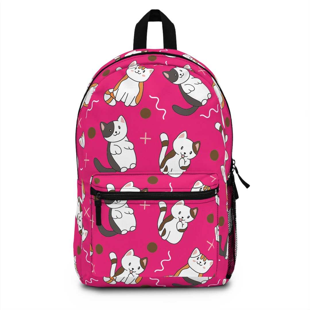 Kitty Cat Backpack | Backpack Back to School | Kitty Cat Design ...