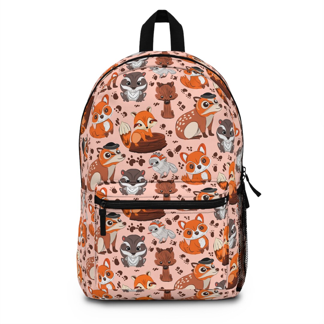 Cute Forest Animals Backpack | Backpack Back to School | Backpack for ...
