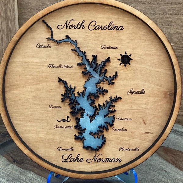 Lake Norman Art - Etsy