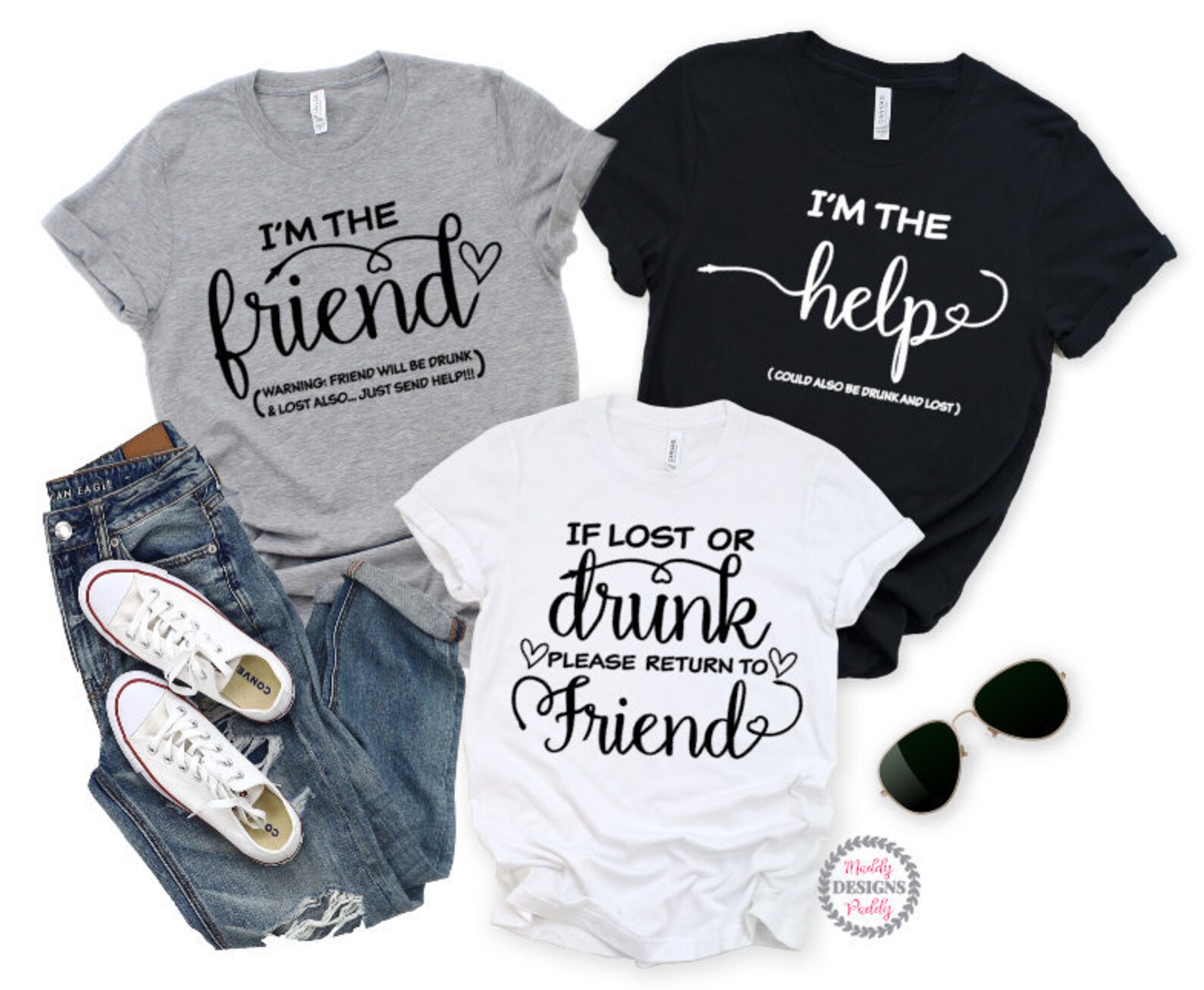 Best Friend Shirt BFF Matching Shirts Funny Matching Shirts | Etsy