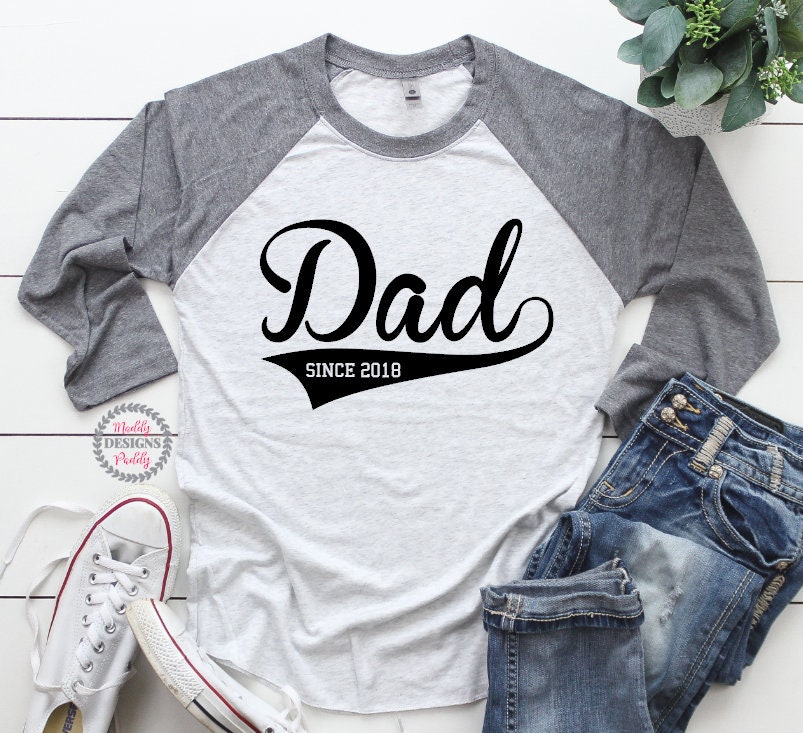 Daddy Est. Shirt New Dad Shirt Father's Day Gift Daddy - Etsy