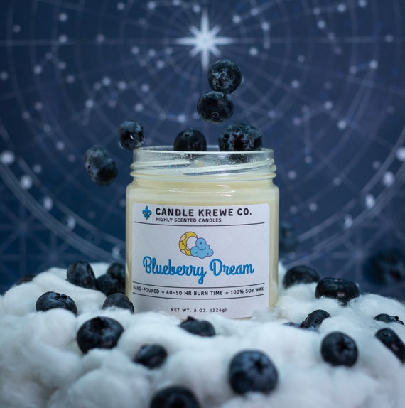 Blueberry Pie Candle Blueberry Dream 8 Oz Soy Candle | Etsy