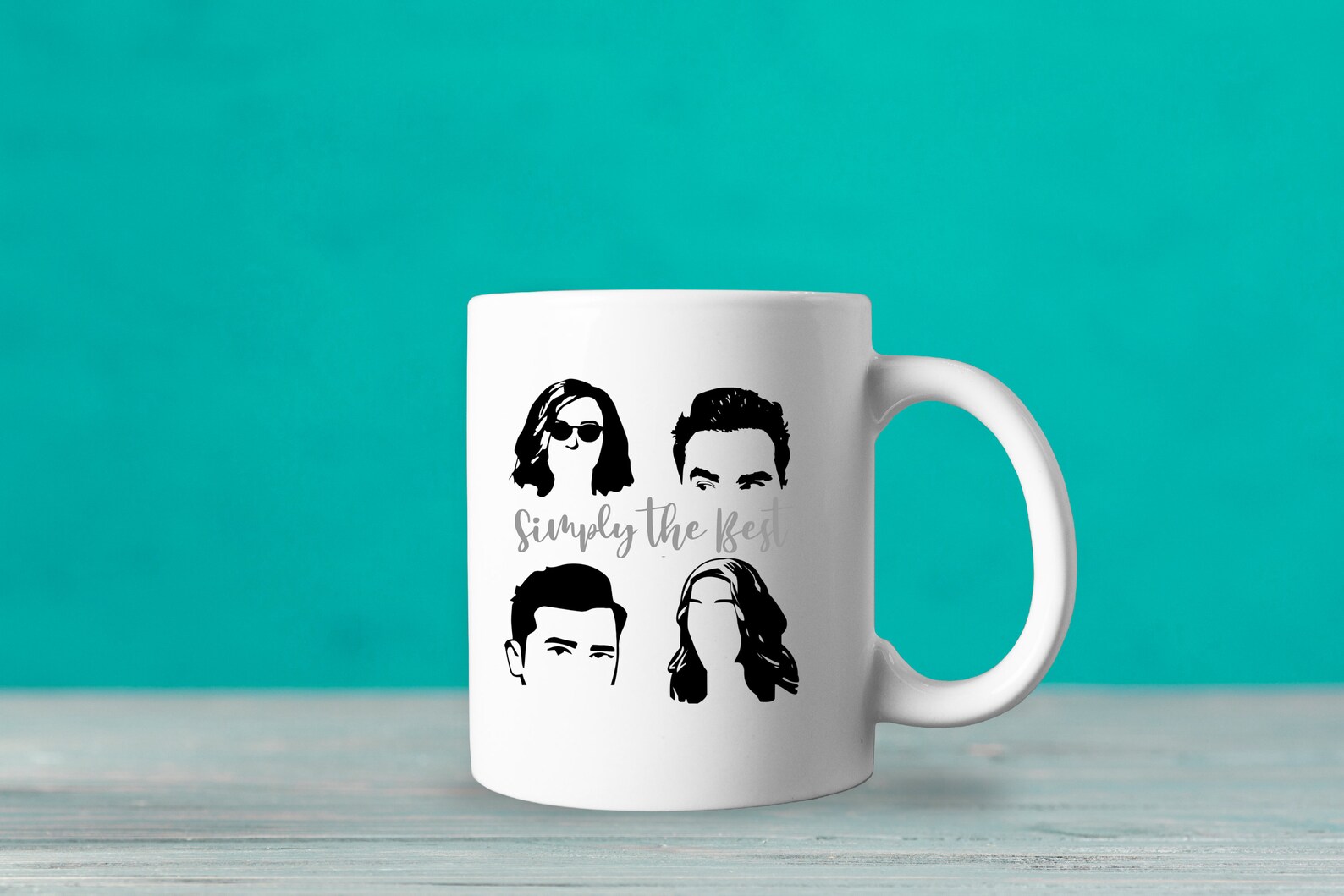 Simply The Best Mug David Rose Ew David Alexis Rose Rose | Etsy