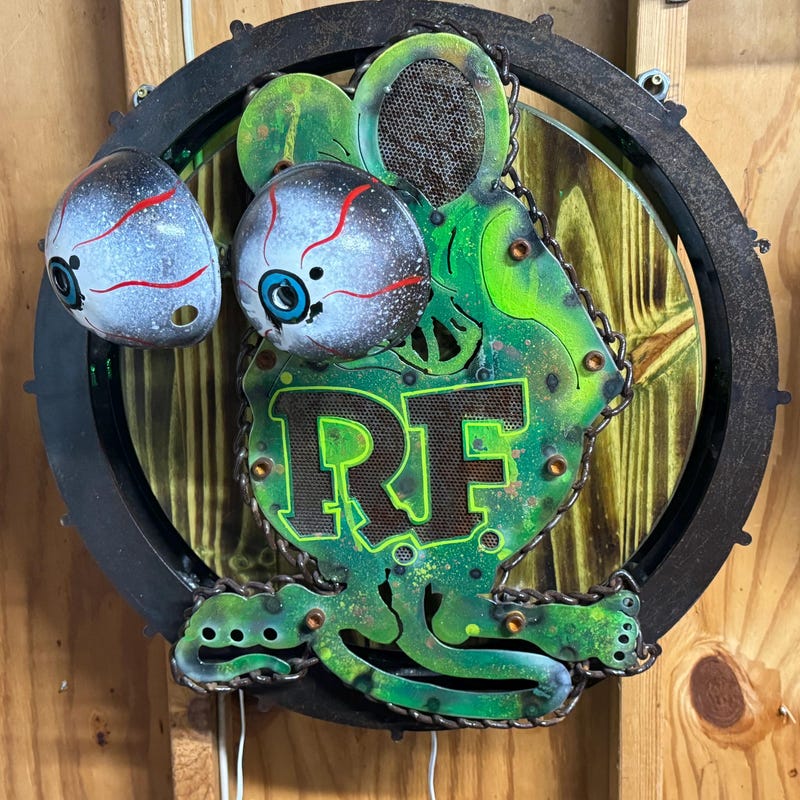 Rat Fink Neon - Etsy