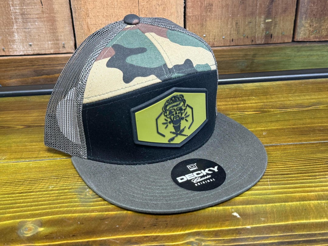2D Decky Brand Patch Hat - CAMO - Etsy
