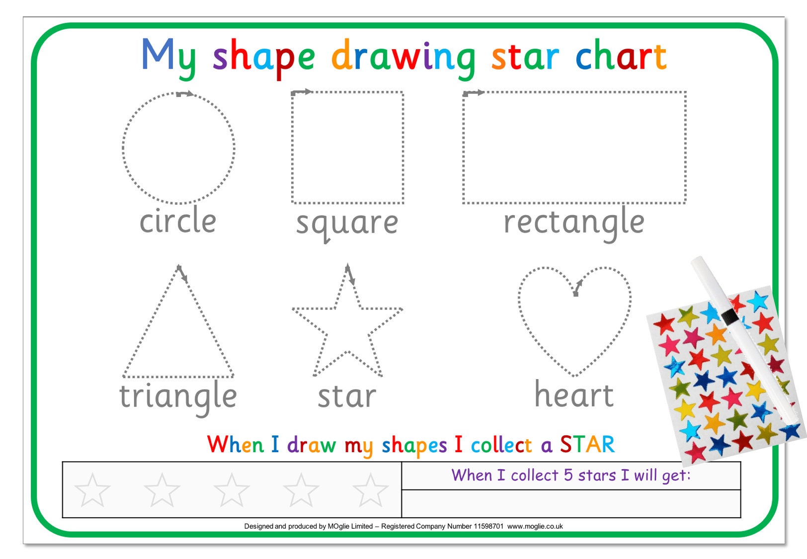 Write Name Letters Alphabet Numbers Shapes, Words Early Years ...