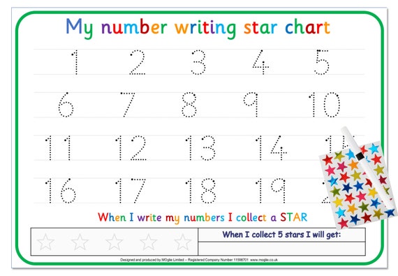 Learn to Write Numbers Board Card Tracing EYFS SEN Reuseable | Etsy