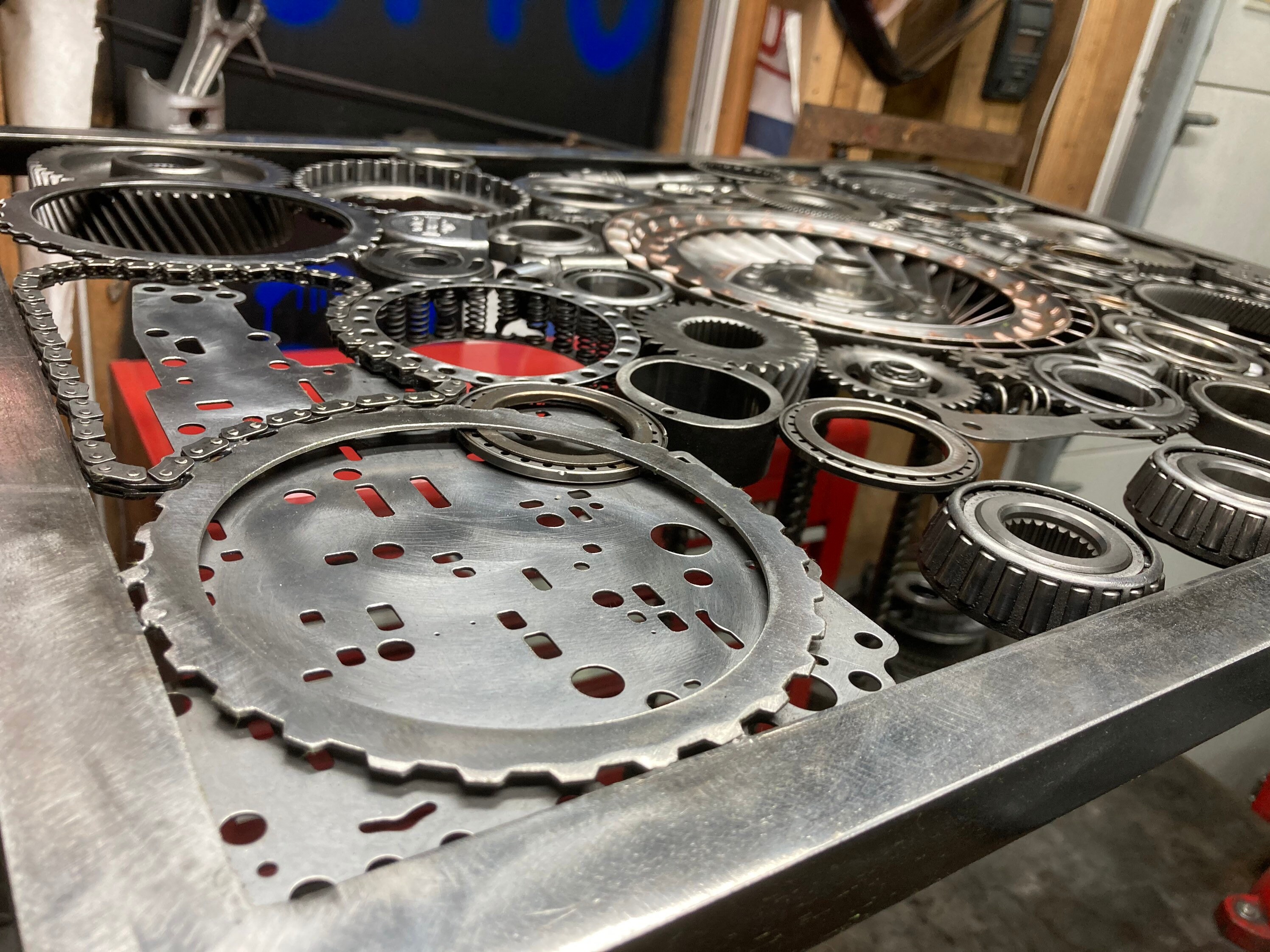 Gear Heads End Table - Etsy