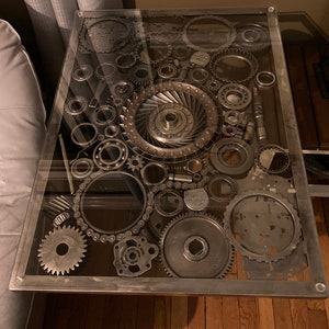 Gear Heads End Table - Etsy