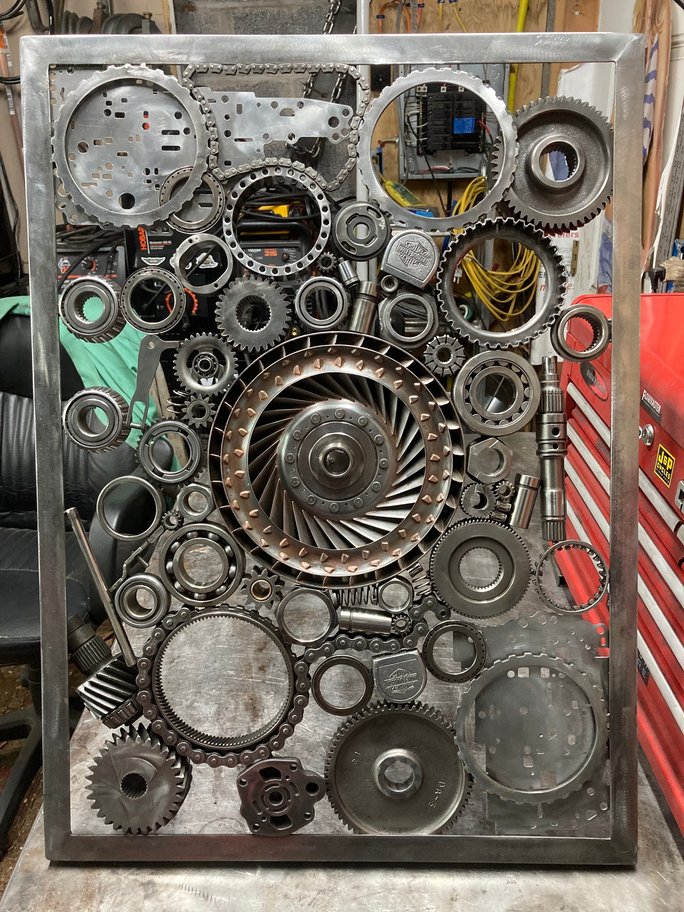 Gear Heads End Table - Etsy