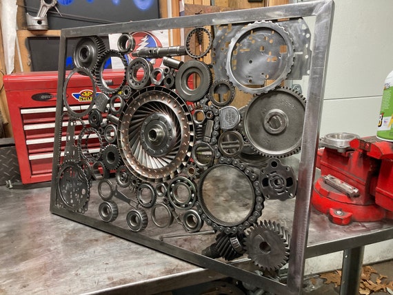 Gear Heads End Table | Etsy