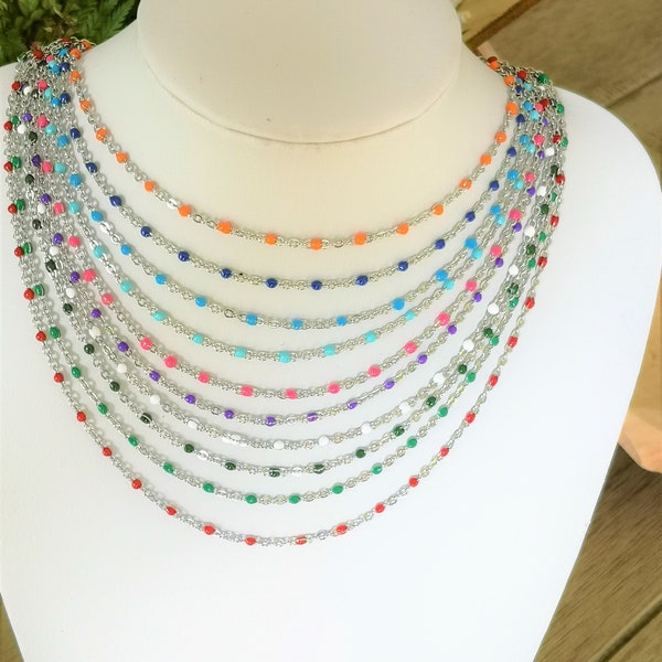 Collier petite perle - Etsy France
