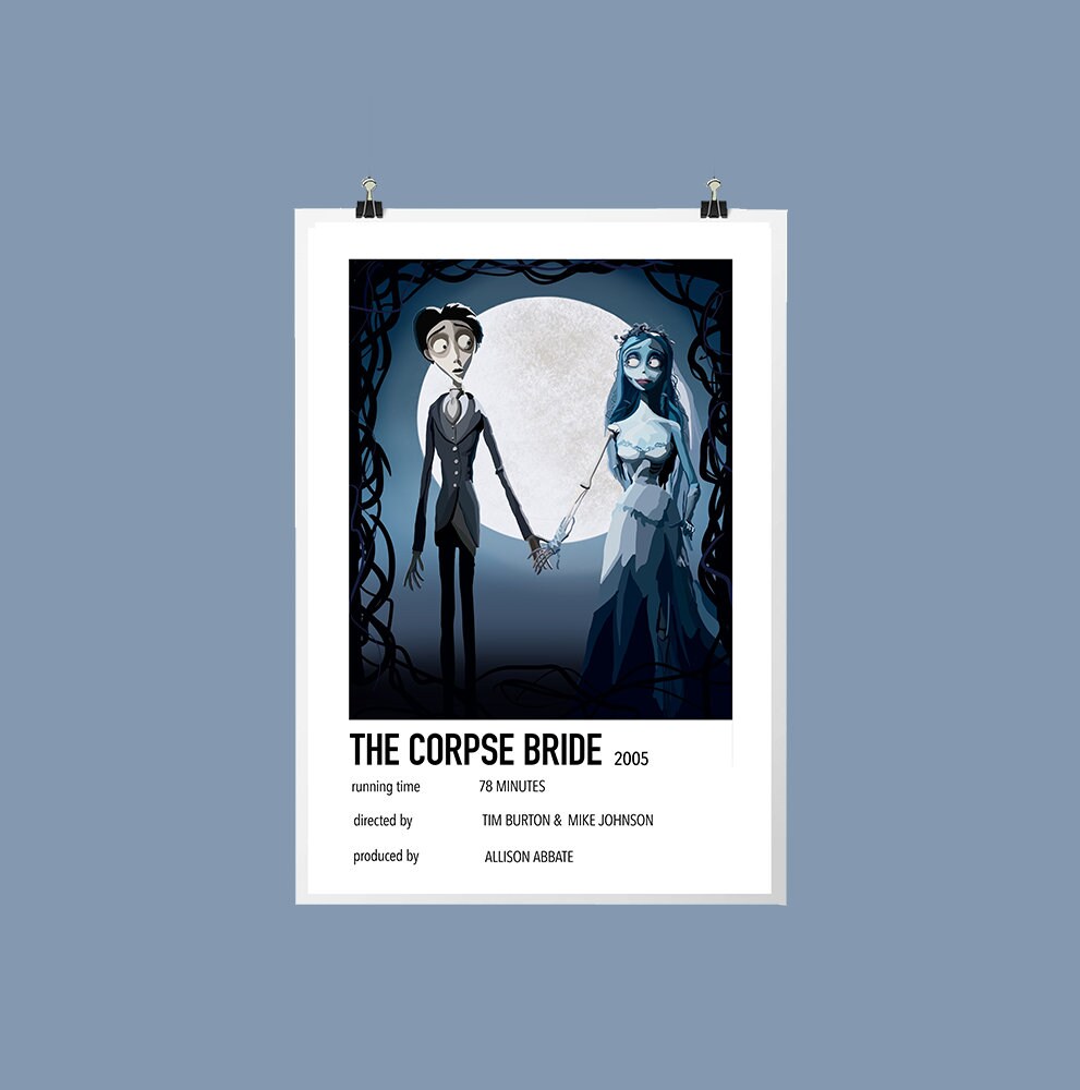 Corpse Bride Poster - Etsy UK