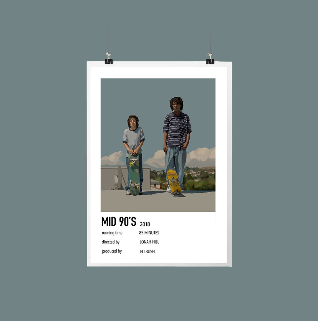 Mid 90s Illustration Film Poster - Etsy