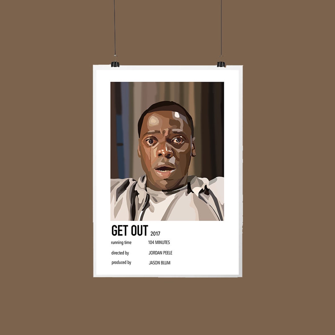 Get Out Illustration Film Poster - Etsy UK