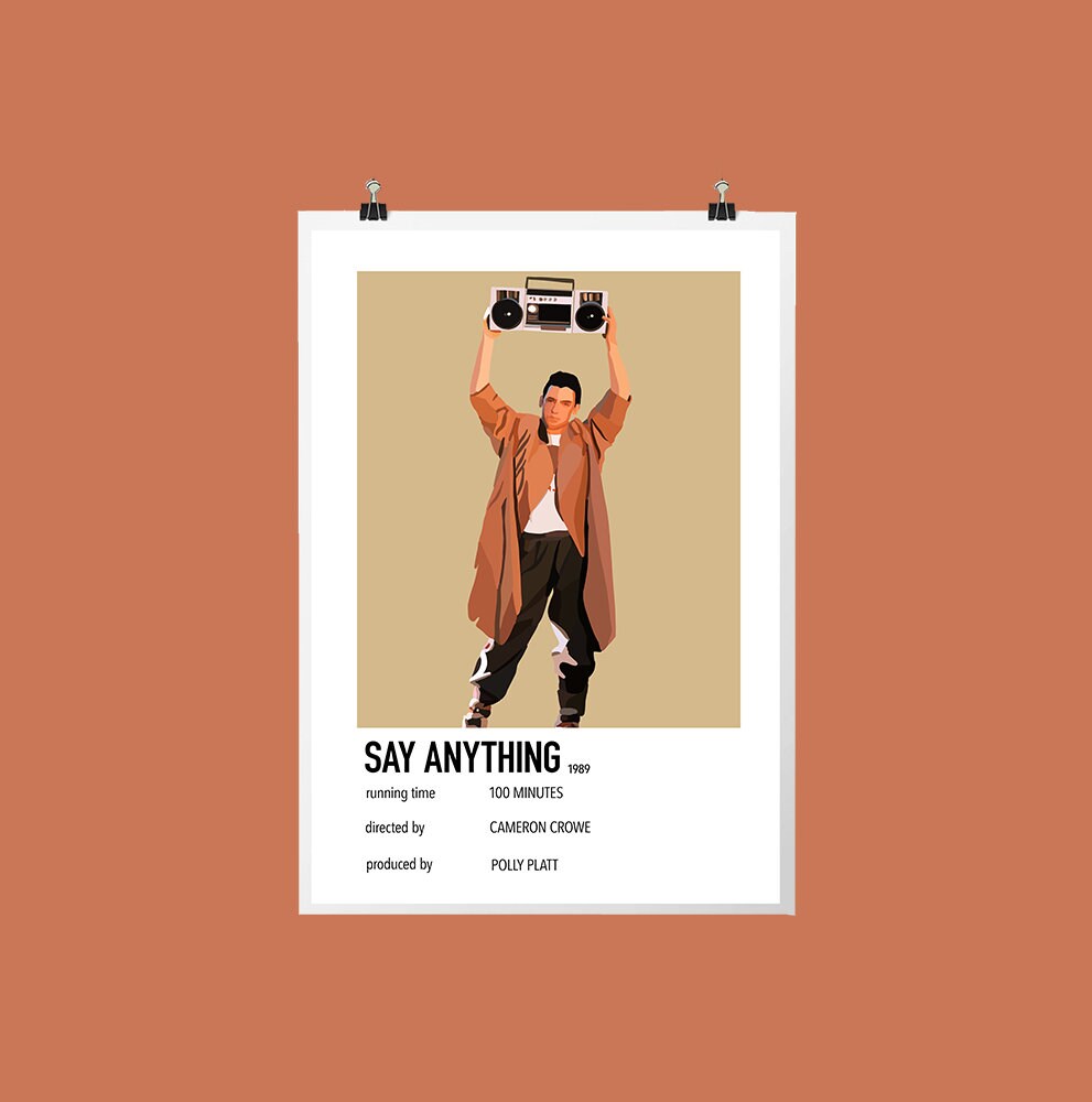 Say Anything Movie Poster