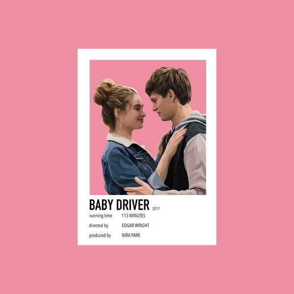 Baby Driver Poster - Etsy