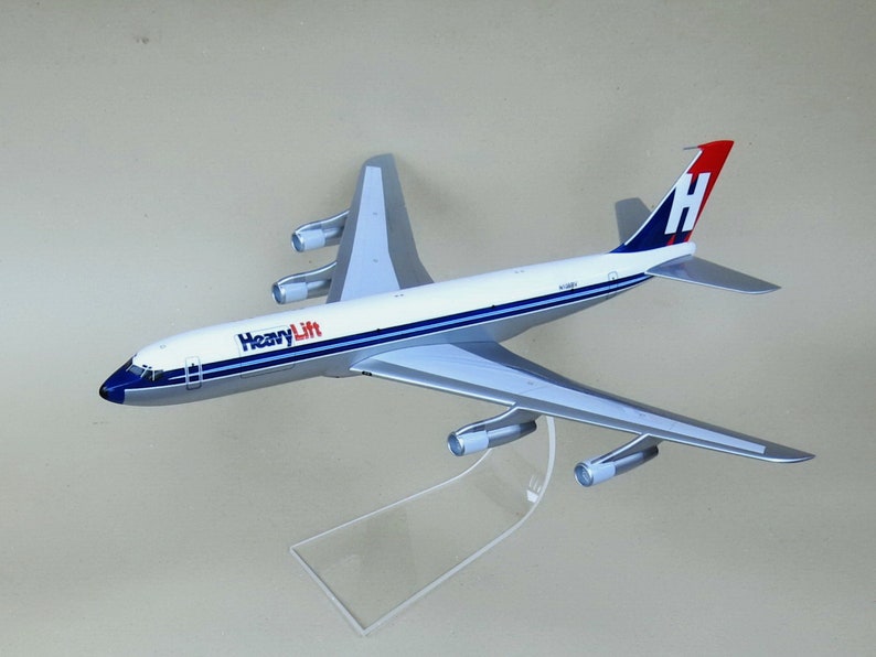Boeing 707 Scale 1:100heavy Lift Livery Exclusive Handmade - Etsy Australia