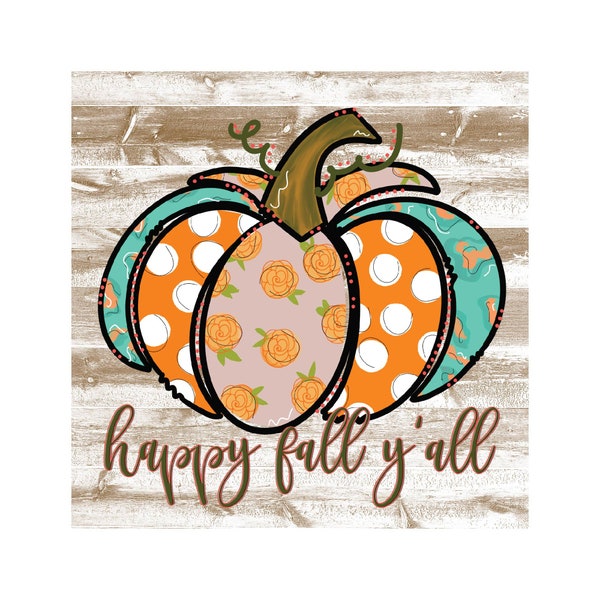 Happy Fall Sign - Etsy