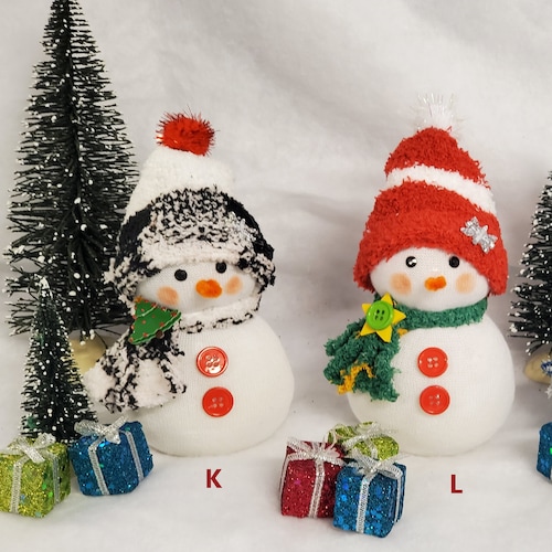 Adorable Hand Crafted Snowmen. Each Has Their Own Unique - Etsy