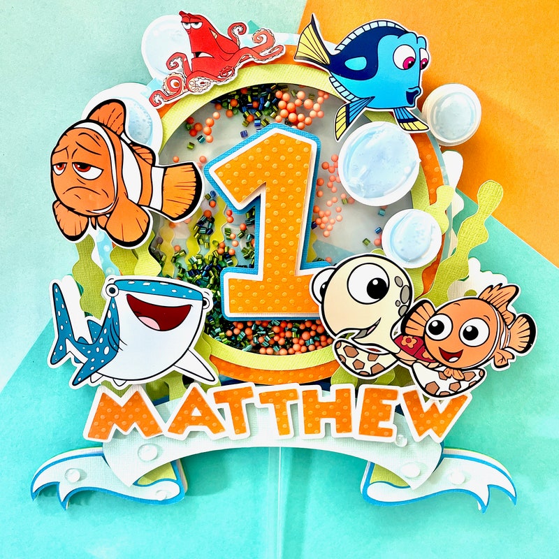 Nemo Cake Topper - Etsy