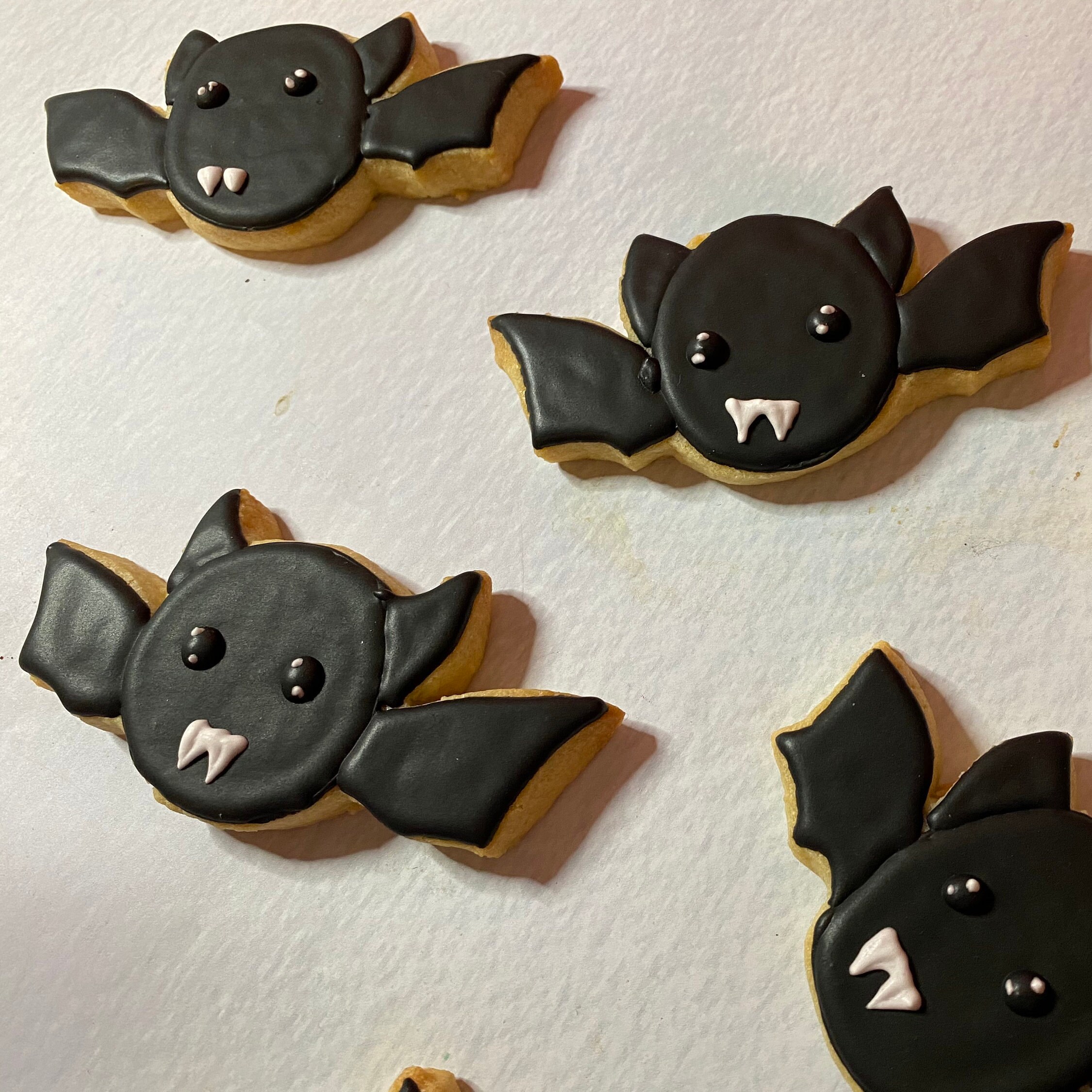 Spooky Bat Cookies - Halloween Biscuits - Etsy
