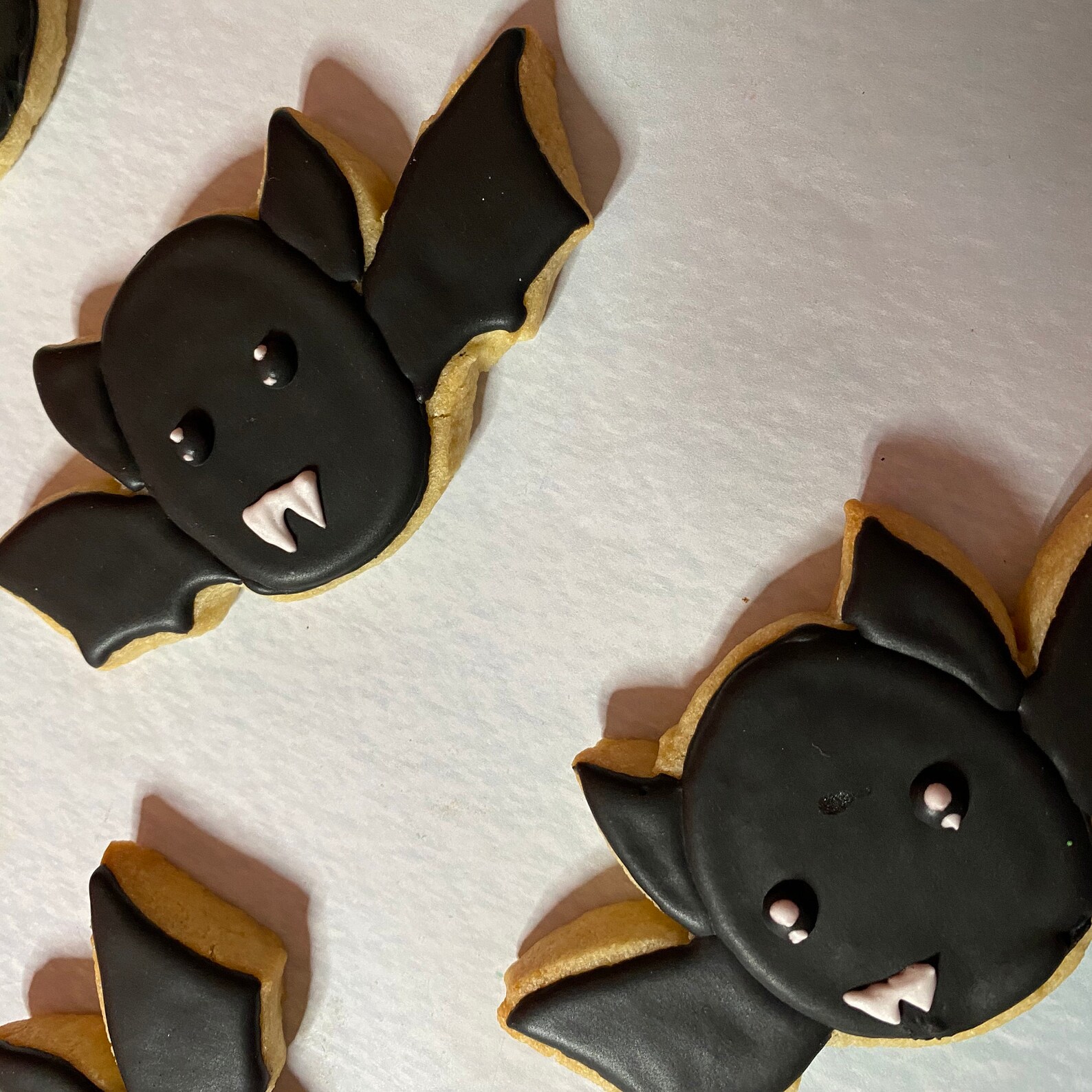 Spooky Bat Cookies Halloween Biscuits - Etsy