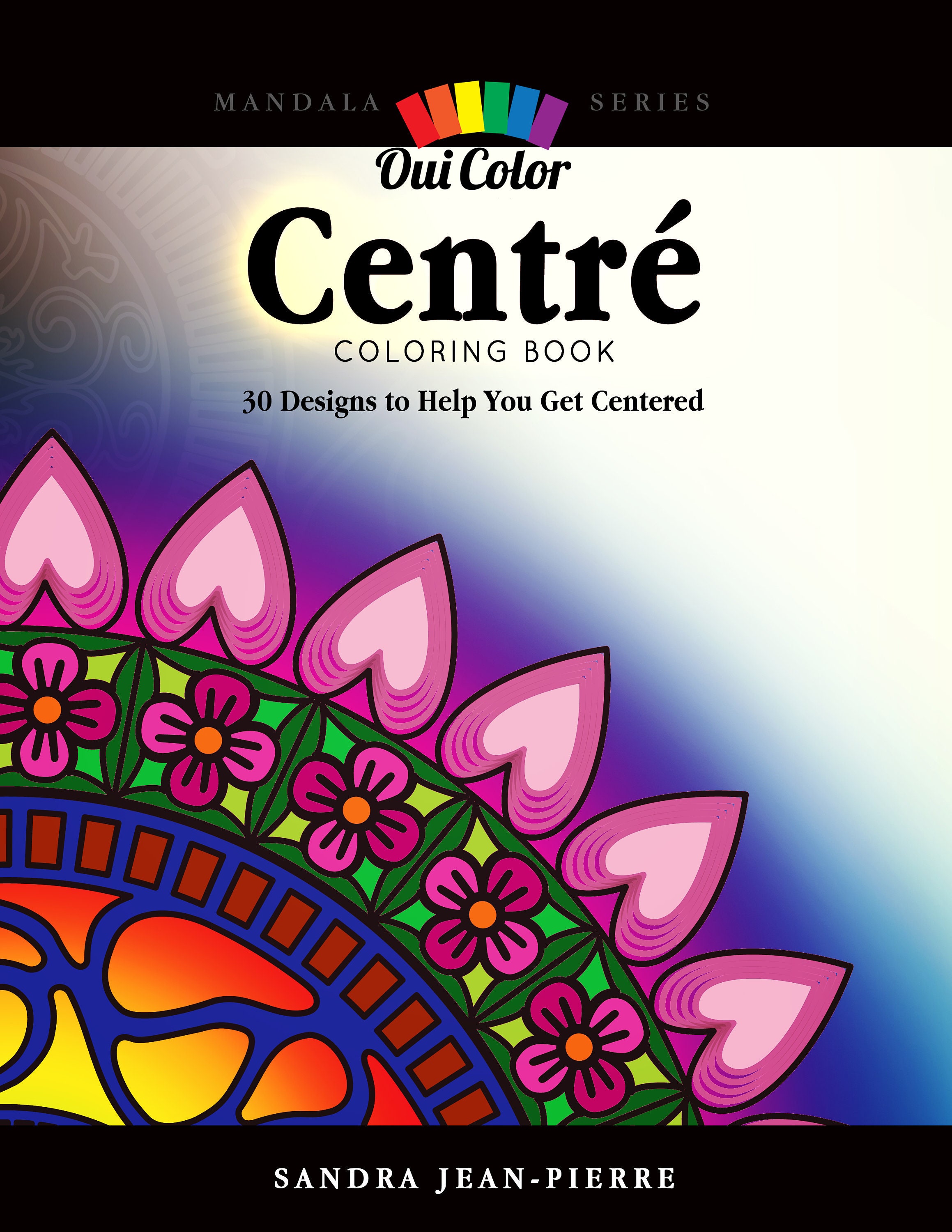 Easy Mandala Printable Adult Coloring Book | Centre: 30 Designs to Help ...