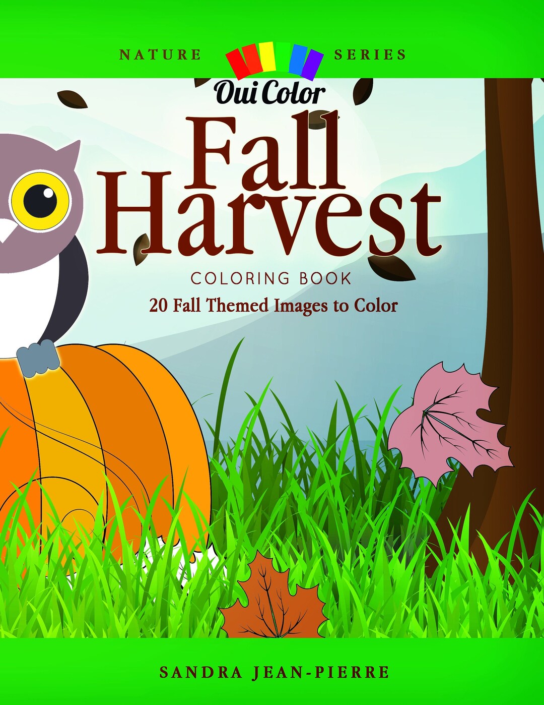Fall Autumn Printable Adult Coloring Book | Fall Harvest: 20 Fall ...
