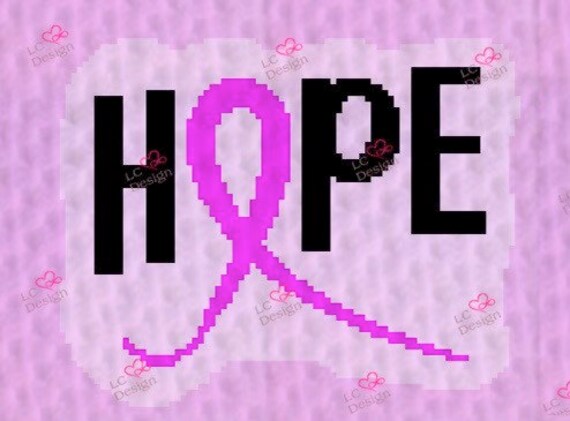 Cancer Hope Ribbon INSTANT DIGITAL DOWNLOAD Corner 2 | Etsy
