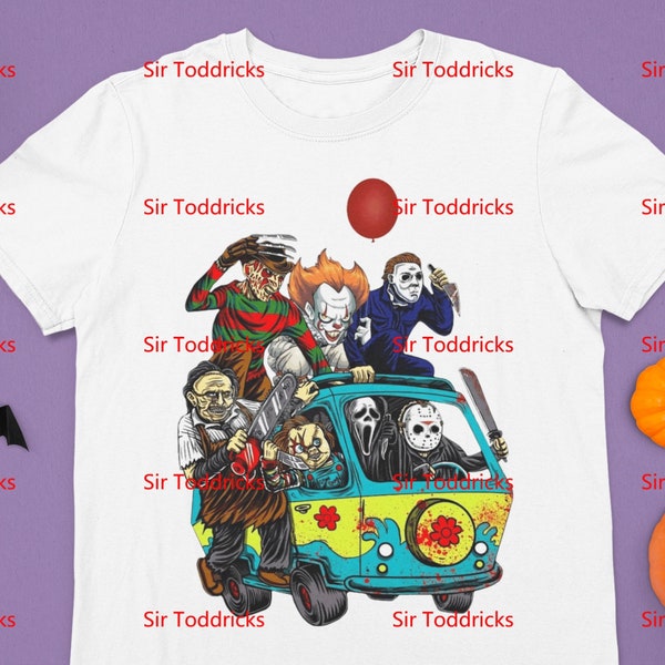 Horror Van Mystery Machine - Etsy