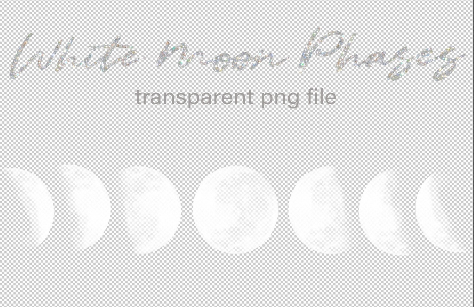 Photoshop Overlay Moon Overlay Clip Art Graphics PNG Format Instant ...