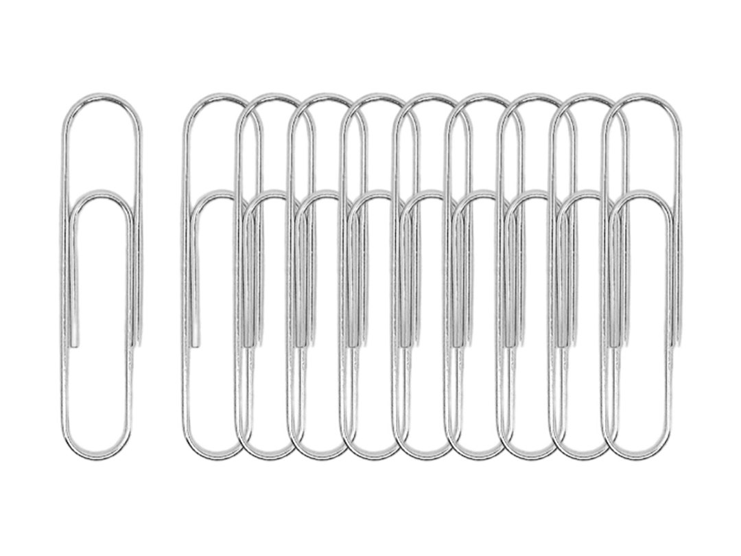Silver Planner Paperclip Set: Medium Page Markers, Luxury Accessories ...