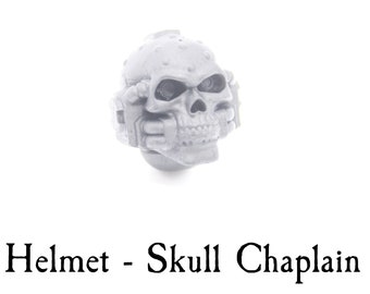 40k Space Marine Skull Helmet - Etsy