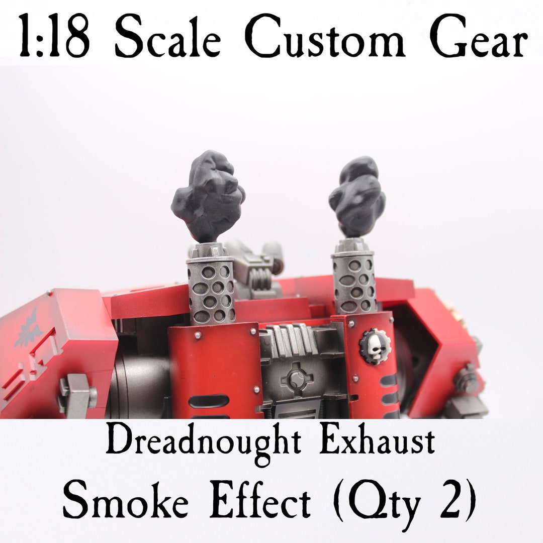 Dreadnought Exhaust Smoke Effect 40K Joytoy Compatible Space Marine 1: ...