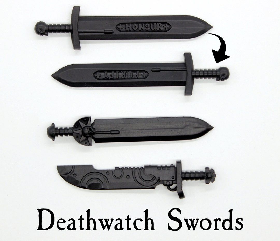 Deathwatch Swords (multiple Options) - 40K Joytoy Compatible Space ...