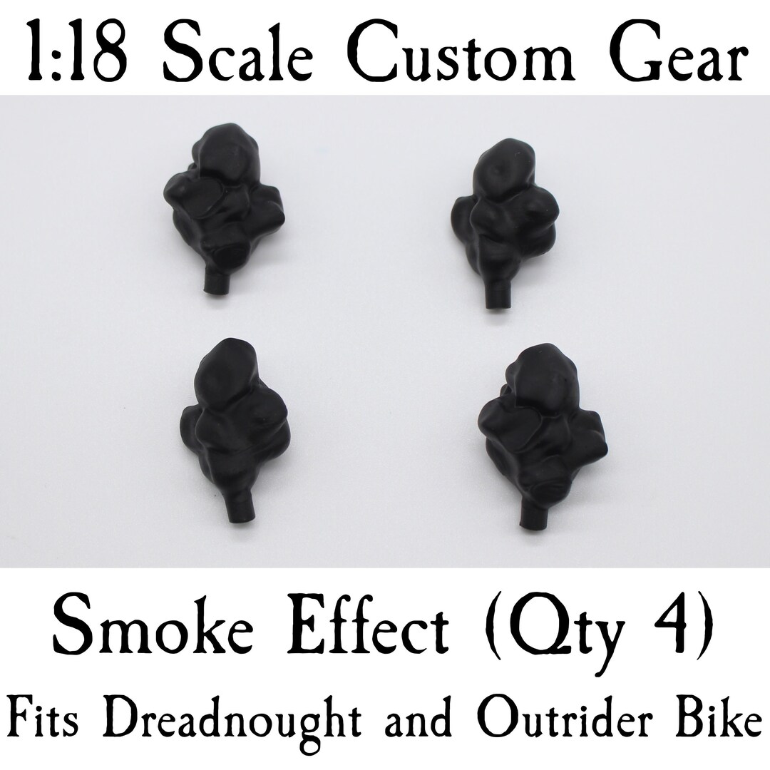 Smoke Effect Qty 4 - 40K Joytoy Compatible Space Marine 1:18 Action ...