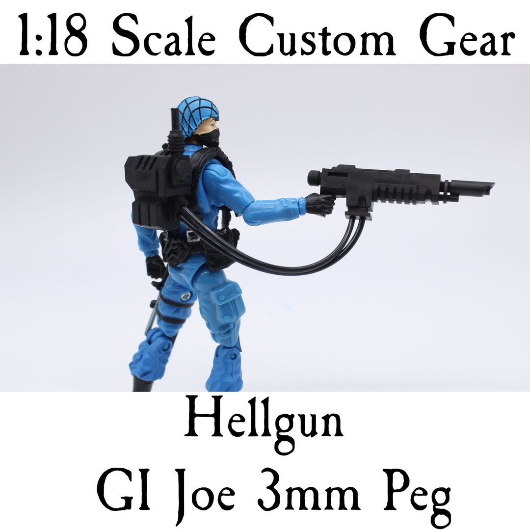 Hellgun GI Joe 3mm Scale Warhammer 40K Joytoy Compatible - Etsy Finland