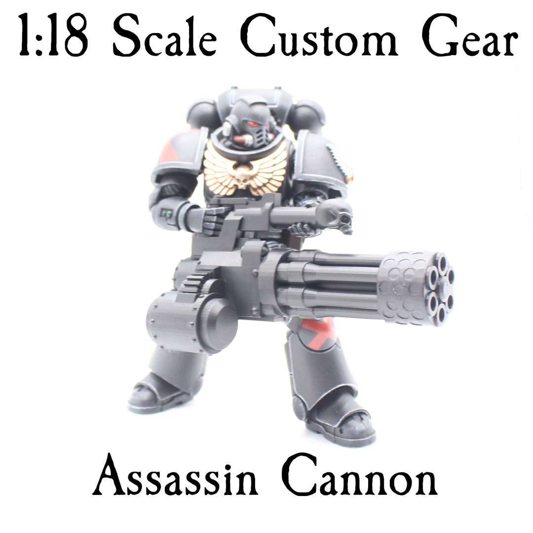 Assassin Cannon 40K Joytoy Compatible Space Marine 1:18 Action Figure 4 ...