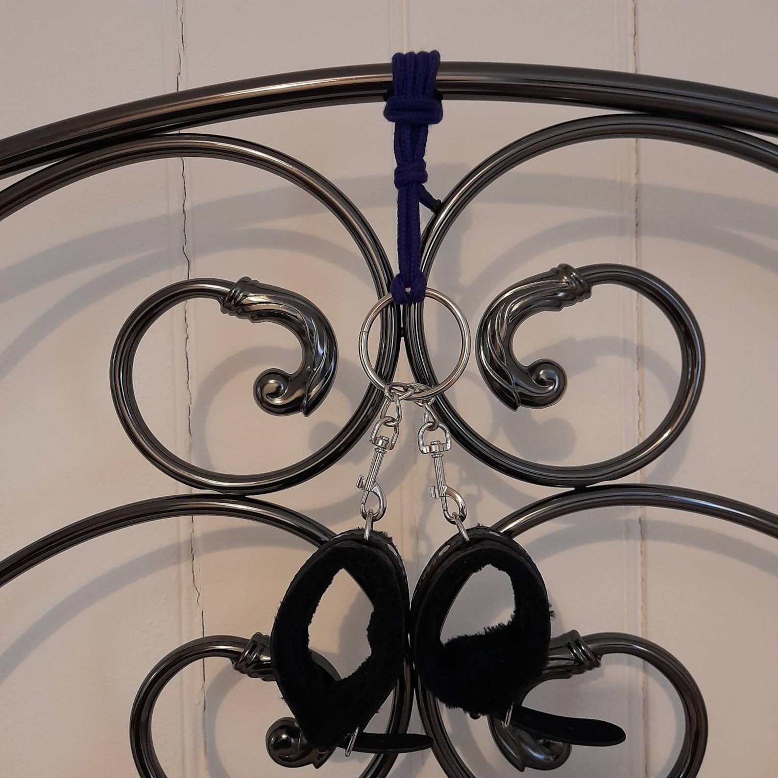 BDSM Adjustable Headboard Anchors Bed Restraint Bondage Rope Mounts for ...