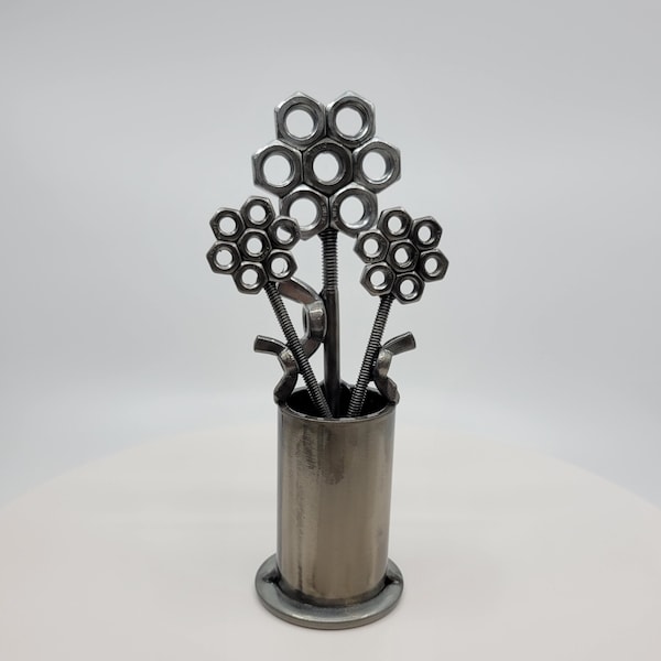 Metal Flowers - Etsy