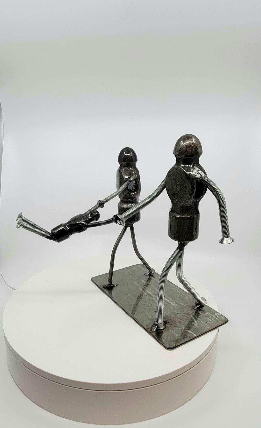 Welded Hammer Family With Swinging Kid - Etsy