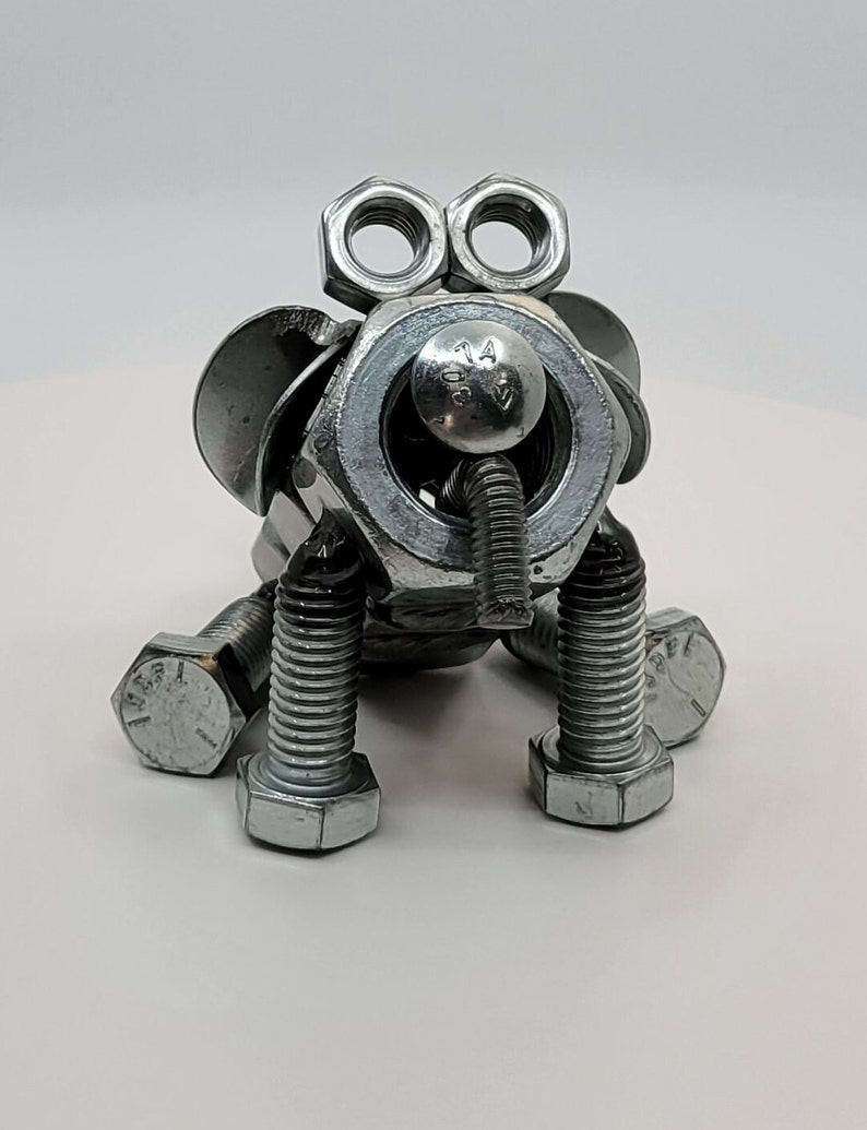 Welded Nuts and Bolts Dog Large Long Body - Etsy