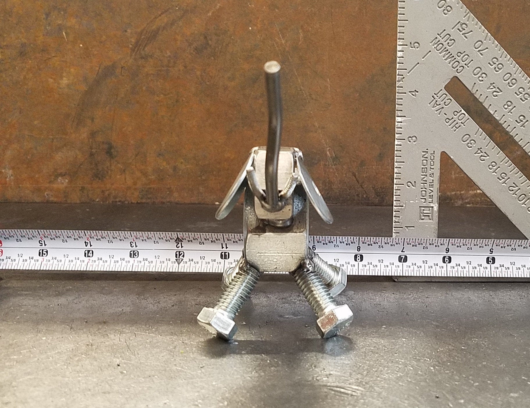 Welded Metal Elephant - Etsy