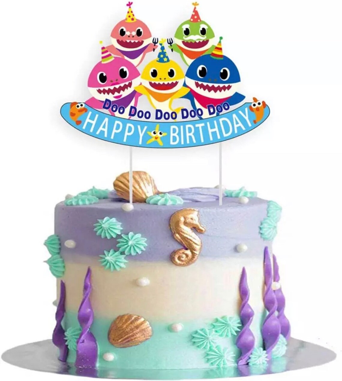 Baby Shark Cake Topper - Etsy