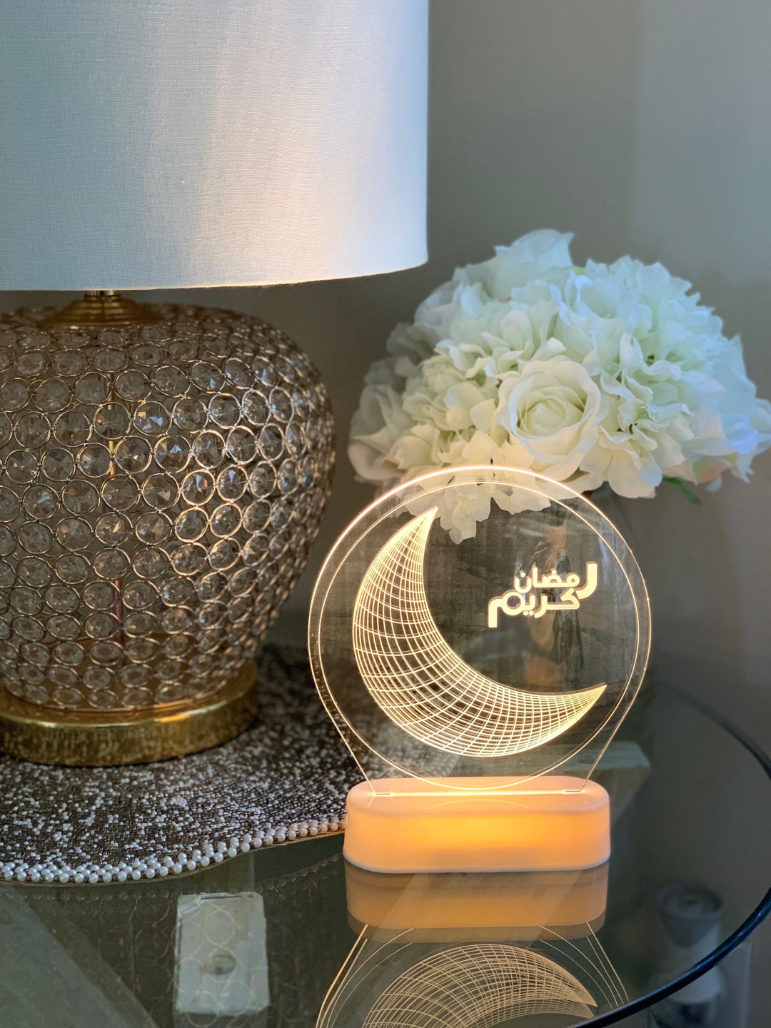 Ramadan Acrylic Decoration Light - Etsy